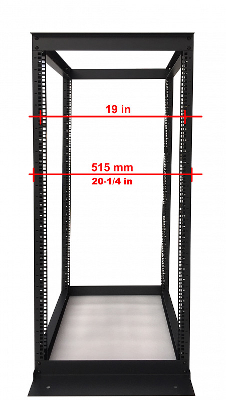 32U 4 Post Open Frame 19″ Network Server Rack to buy | Sysracks