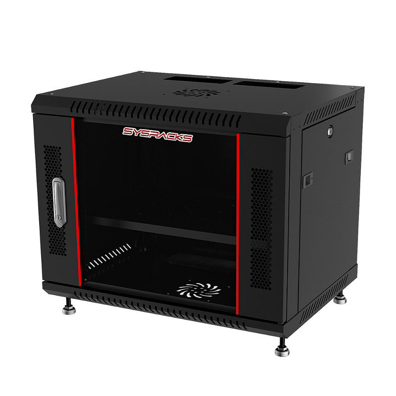 Armario de Rack de Pared 6U 18" Profundidad 19" SRW 6.450 | SysRacks