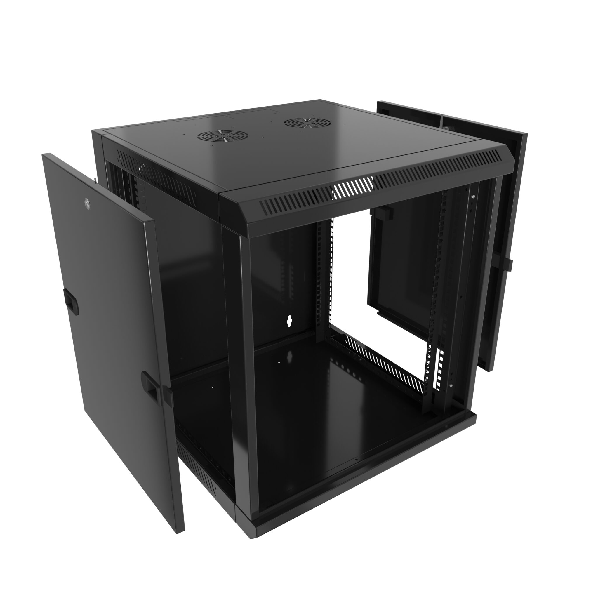9U18" Depth Wall Mount 19" Enclosure | Buy at Sysracks
