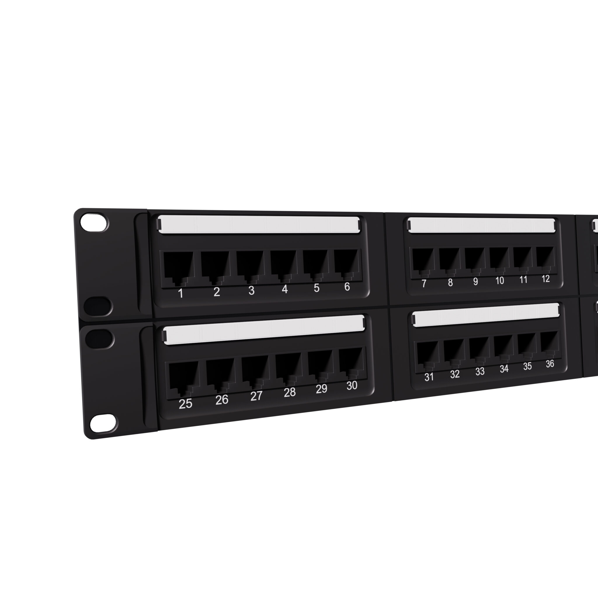 Patch Panel 48 ports PP48Cat6 2U Cat6 RJ45 UTP to buy | Sysracks